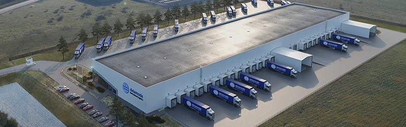 Delamode Baltics new 8,000 sqm cross dock progressing well - Delamode Group